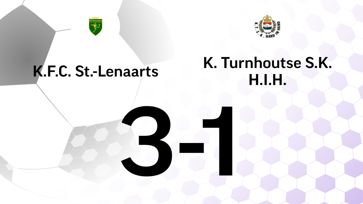 Sint-Lenaarts B in spannend duel voorbij HIH Turnhout | GVA
